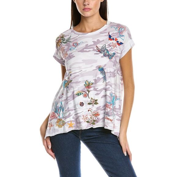 Johnny Was | Tops | Johnny Was Zoe Relaxed Tshirt | Poshmark